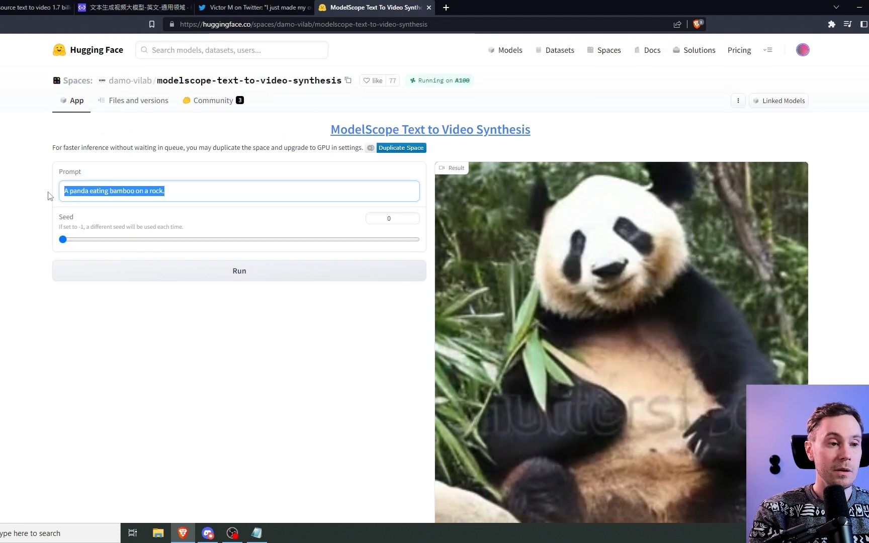 新的Text2视频 -开源!