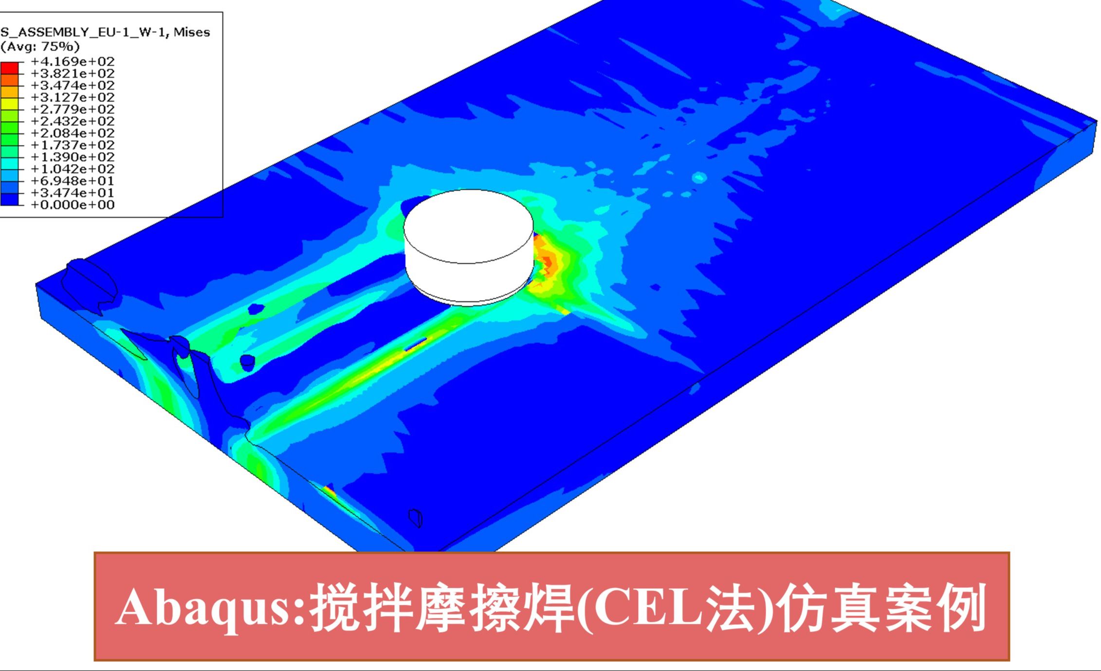 Abaqus:搅拌摩擦焊(CEL法)仿真案例讲解