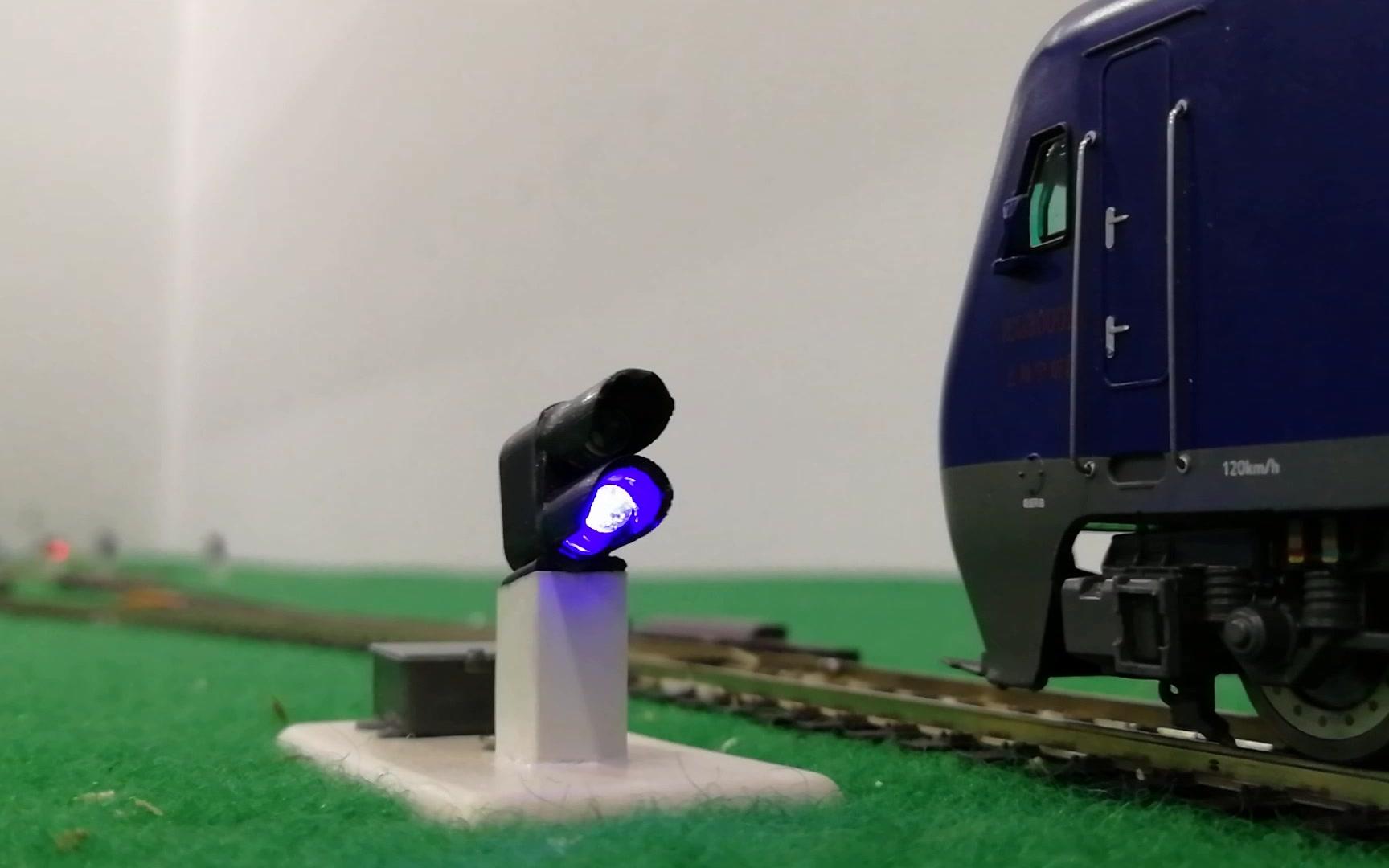 【火车模型】山东交通学院轨道交通学院学生自制6502电气集中联锁...