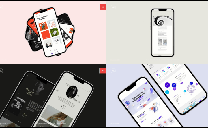 AE模板-手机软件app介绍视频模板 不包含20秒前的内容