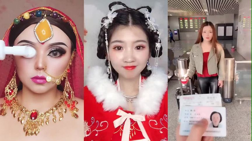 坐飞机过安检本人跟身份证不一样,需要卸妆核对,真气人