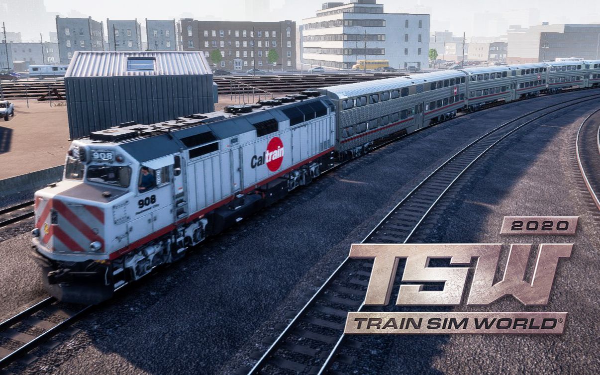 火车模拟世界2020 - 半岛走廊 到达终点站圣何塞迪瑞东