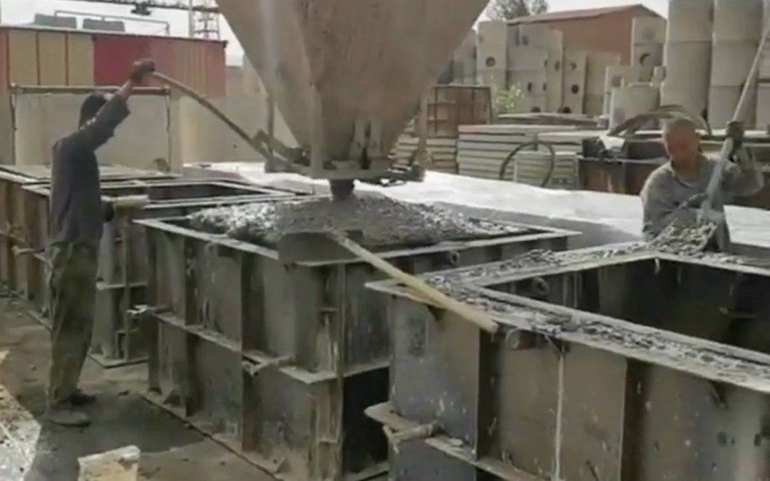 方形检查井模具脱模#污水井模具 方形雨水井模具 水泥井钢模具 排水...