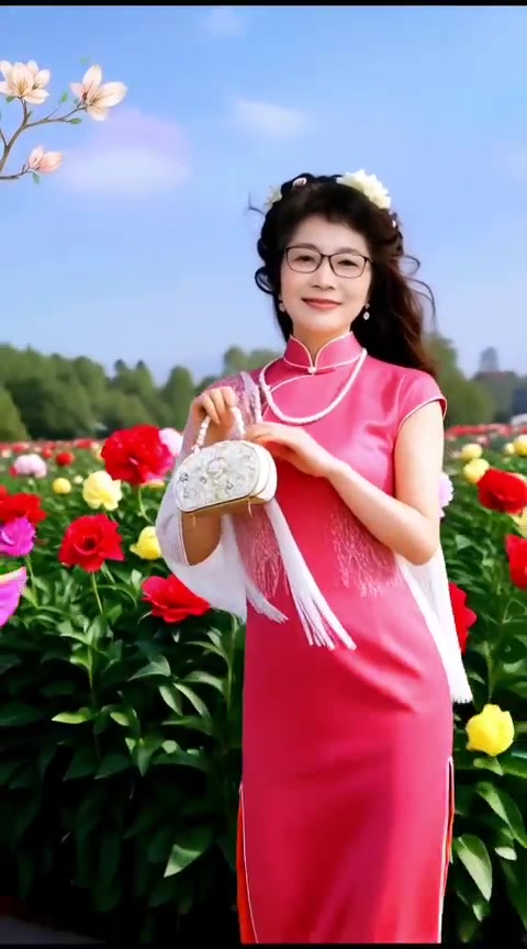 #AI折扇舞三人组