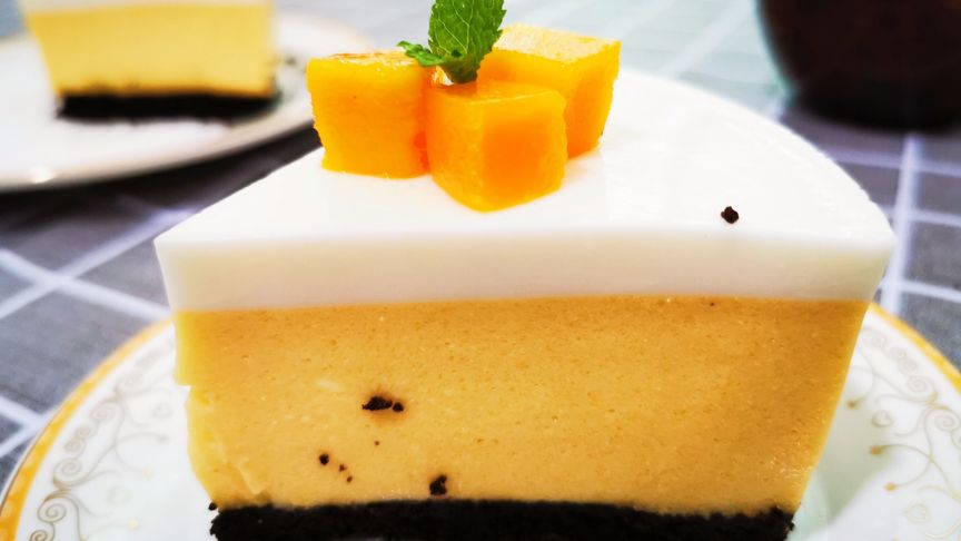 芒果慕斯蛋糕做法竟这么简单,详细做法教程教给你,看完一次成功