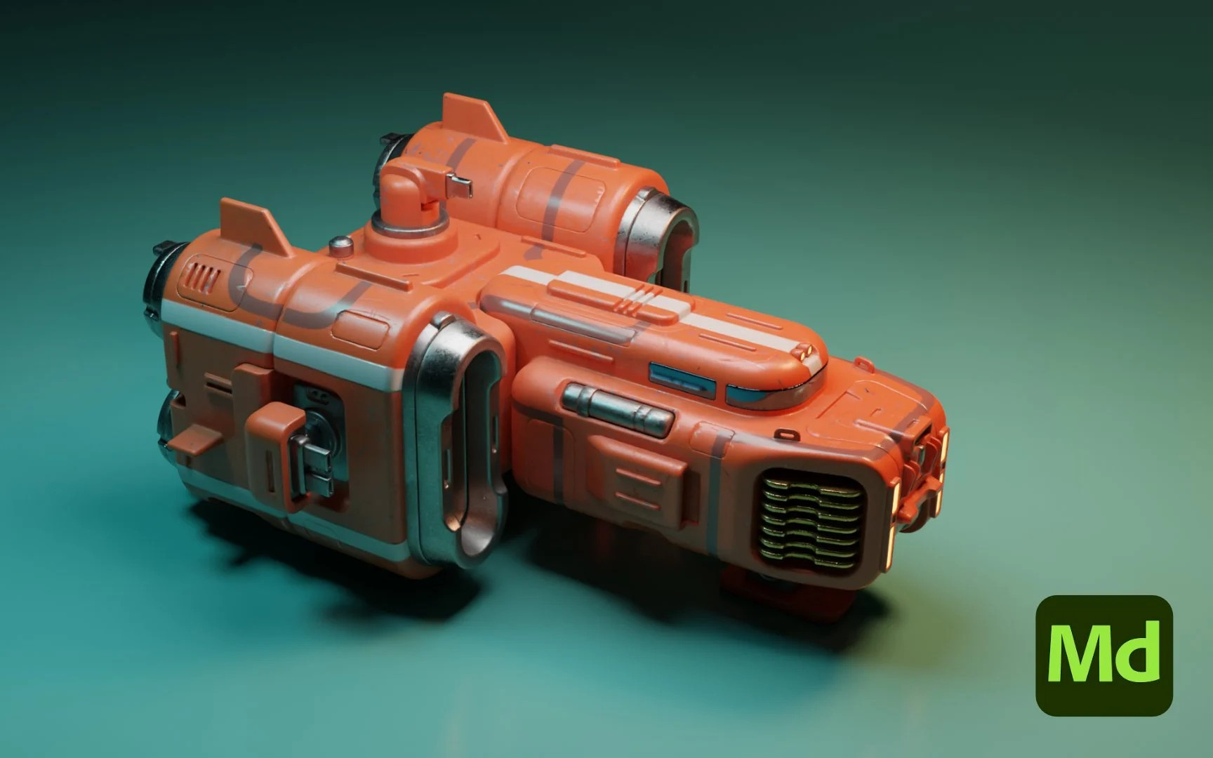 「福利」「中英字幕」Skillshare - Substance Modeler 3D建模