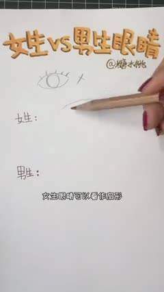 手绘动漫卡通男生女生眼睛画法教程!保证一看就会!