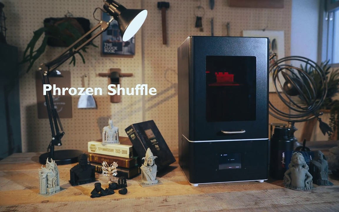 【Phrozen Shuffle 4K开箱介紹】LCD光固化3D打印机