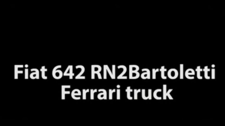 FIAT菲亚特642 RN2 法拉利运输车 #汽车模型 #合金车模