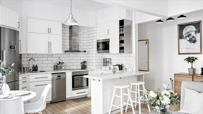 50个小厨房创意装修参考,总有一款适合你