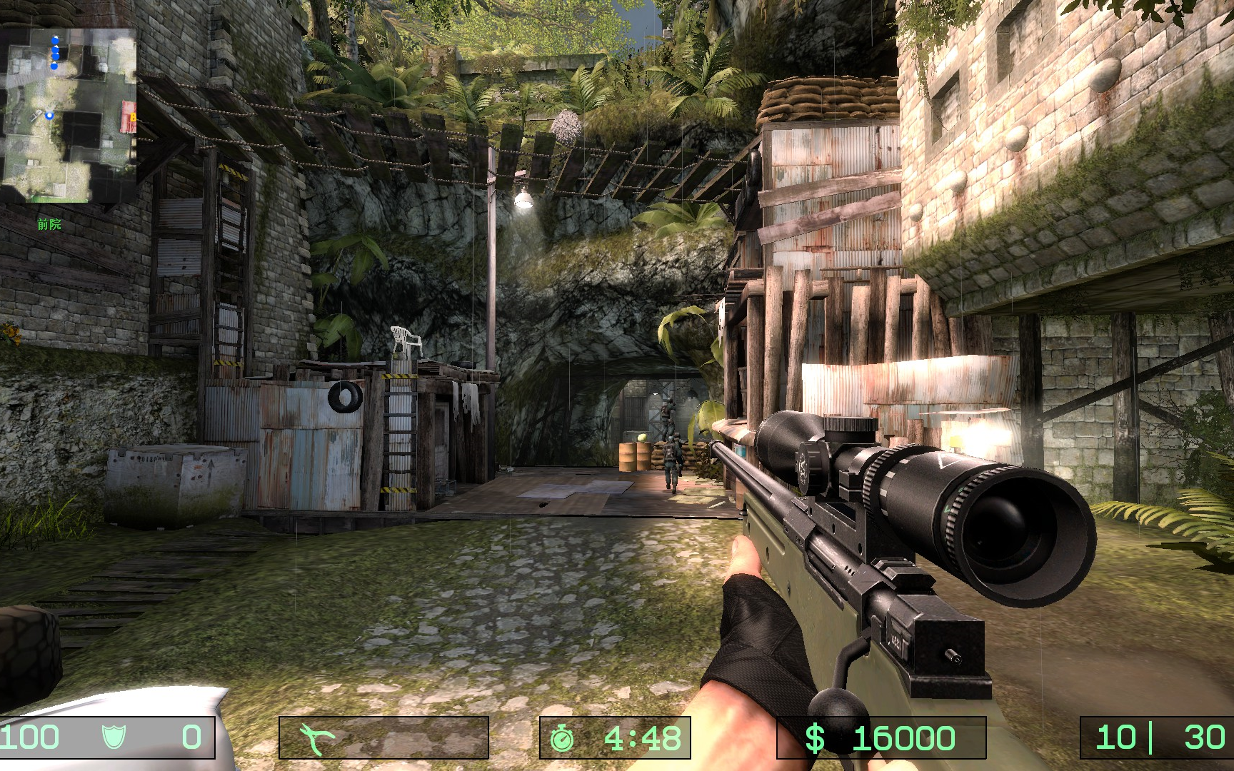 这就是世界上画质最好的CS起源 !内附资源 CS起源模组 Counter-...