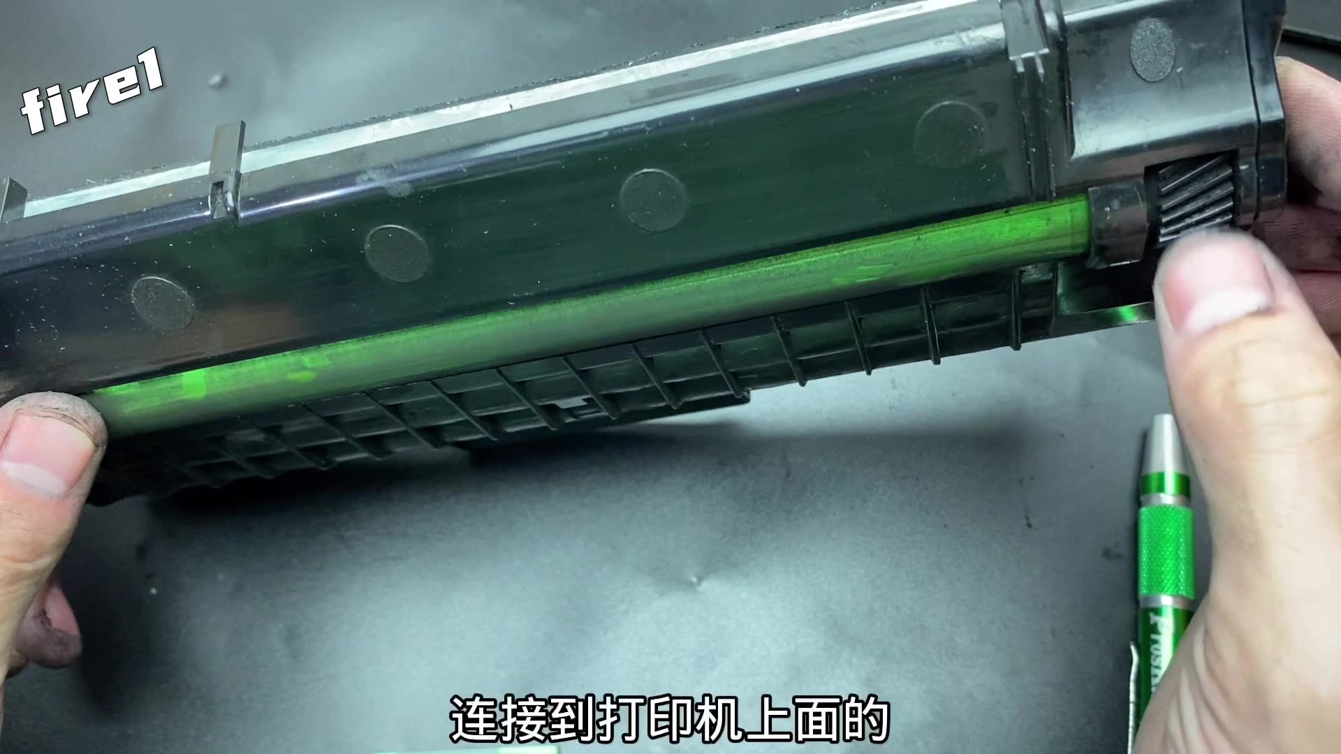 拆解打印机硒鼓,激光打印机是如何成像的,又是如何印到纸上的?