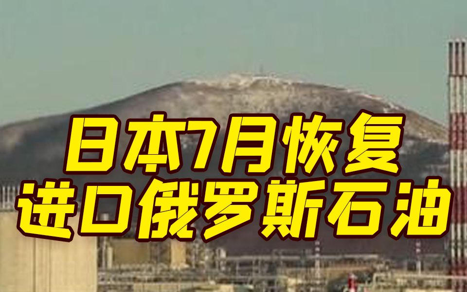 要剥夺俄石油收入?结果怂了!日本恢复进口俄罗斯石油