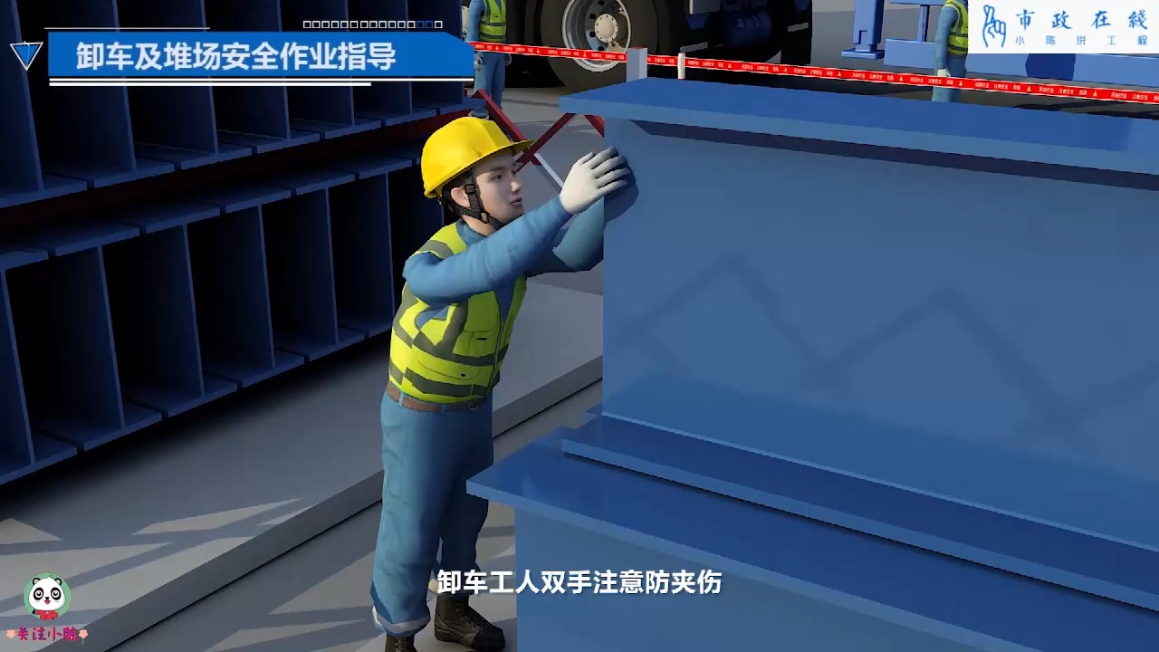钢结构施工作业指导3D动画演示,搞工程的值得借鉴学习!