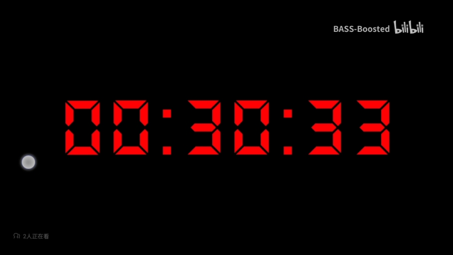 60秒倒计时(超清60帧,精确到0.01秒,带皇家萌卫音乐)