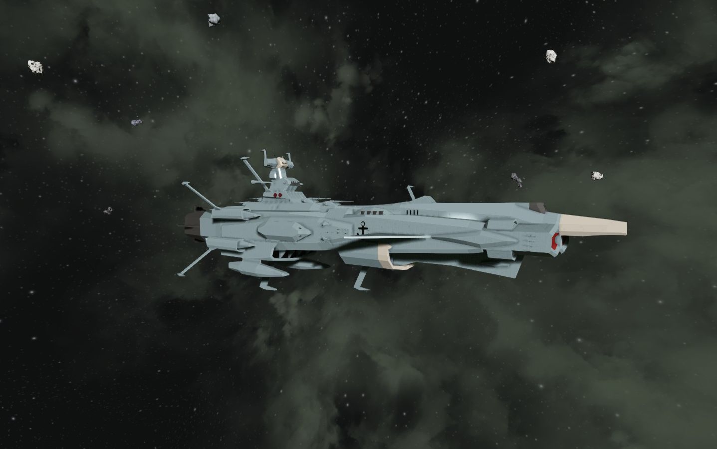 【太空工程师】仙女座內部乱逛-宇宙战舰大和号(年终总结)