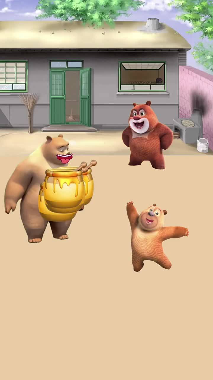 儿童动画 #熊出没是我们童年的回忆