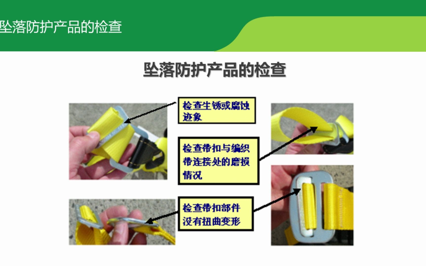 【320】安全带的正确使用方法50页PPT课件分享