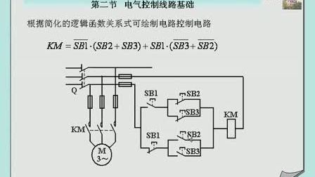 电气控制技术基础07 03电机的继电-接触控制(三)标清