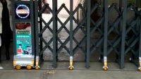 学校大门,智能电动门,伸缩门