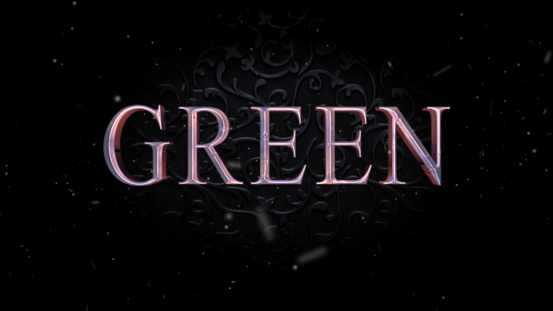 仿古铜字金属质感电影标题字幕模板