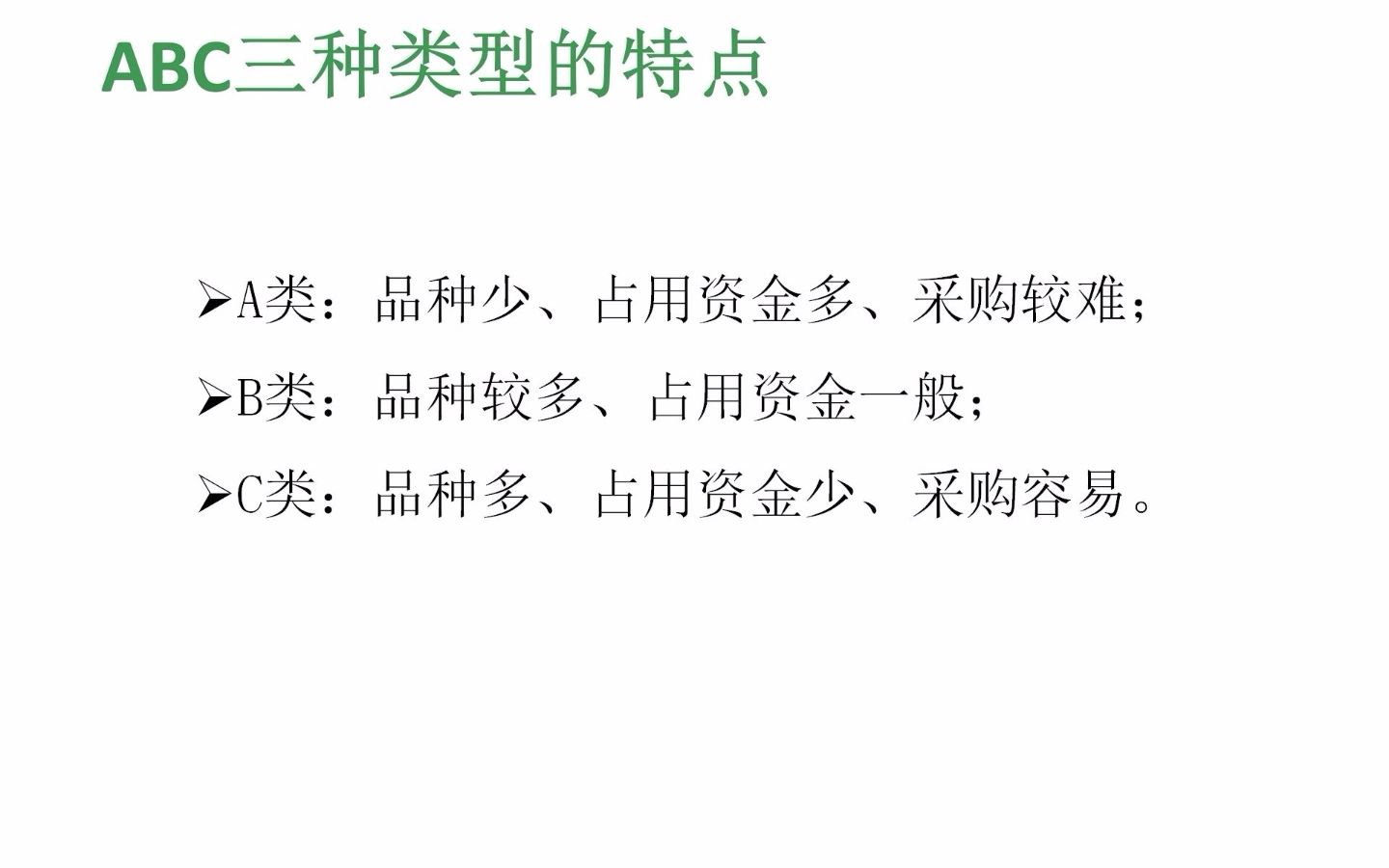 呆滞物料处理,呆滞物料防治,ABC分析法