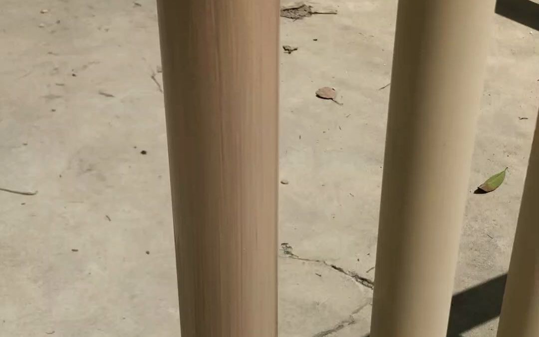 圆管怎么刷仿木纹漆,仿木护栏木纹漆施工