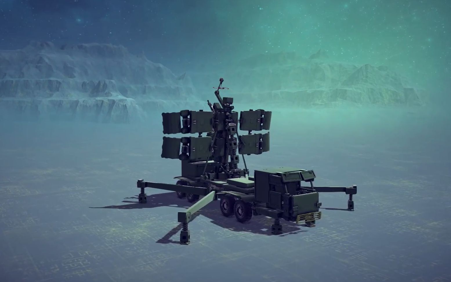 【Besiege】防空雷达车 (自动锁定、发射)