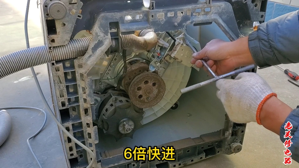 7分钟教会你拆卸海尔双动力离合器,步骤简单,自己更换省下不少钱