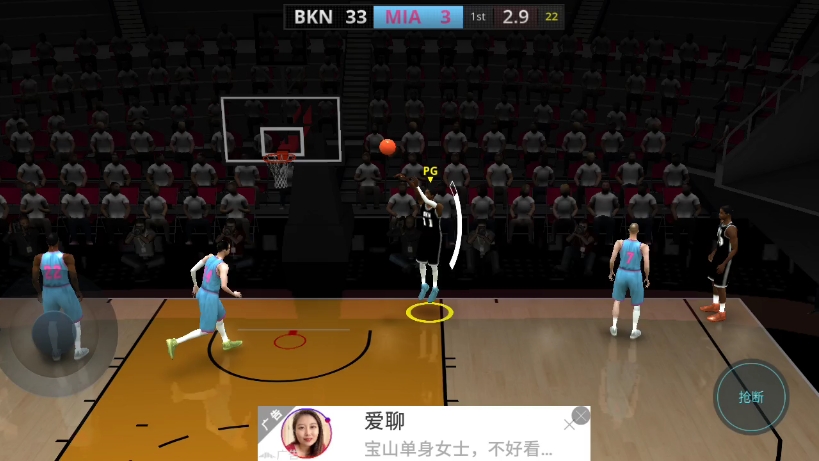 NBA模拟器:篮网VS热火(上)