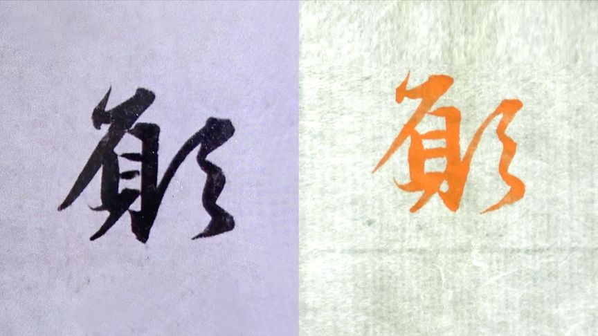 毛笔及硬笔书法教学,“愿”行楷书2种字体,洛神赋例字讲解