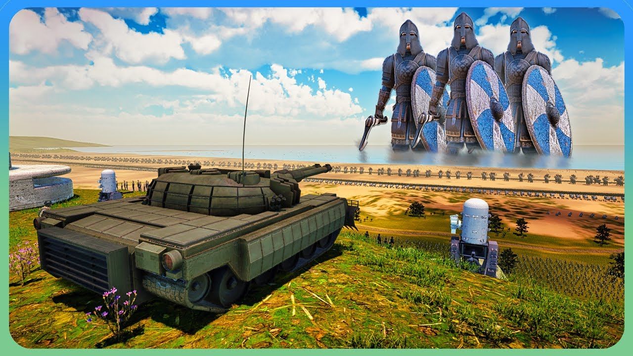 【BSG】10000000天际军抢滩登陆大战全时代防卫者--史诗战争模拟