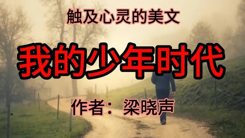 梁晓声触及心灵的美文《我的少年时代》,诵读:含雪
