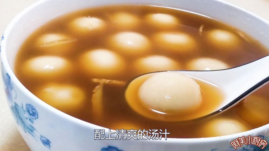 煮速冻汤圆小技巧:不破皮不露馅,Q弹爽滑,怎么都吃不腻