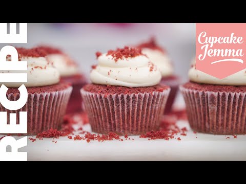 无麸质红色天鹅绒纸杯蛋糕配方|纸杯蛋糕杰玛【CupcakeJemma】 - ...