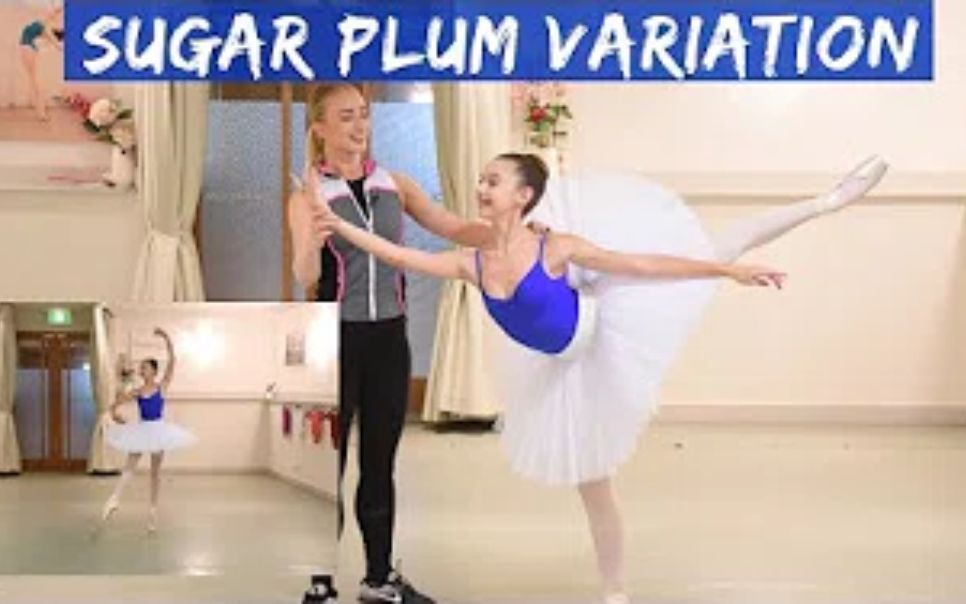 《糖果仙子之舞》童话故事,芭蕾舞剧的练习。