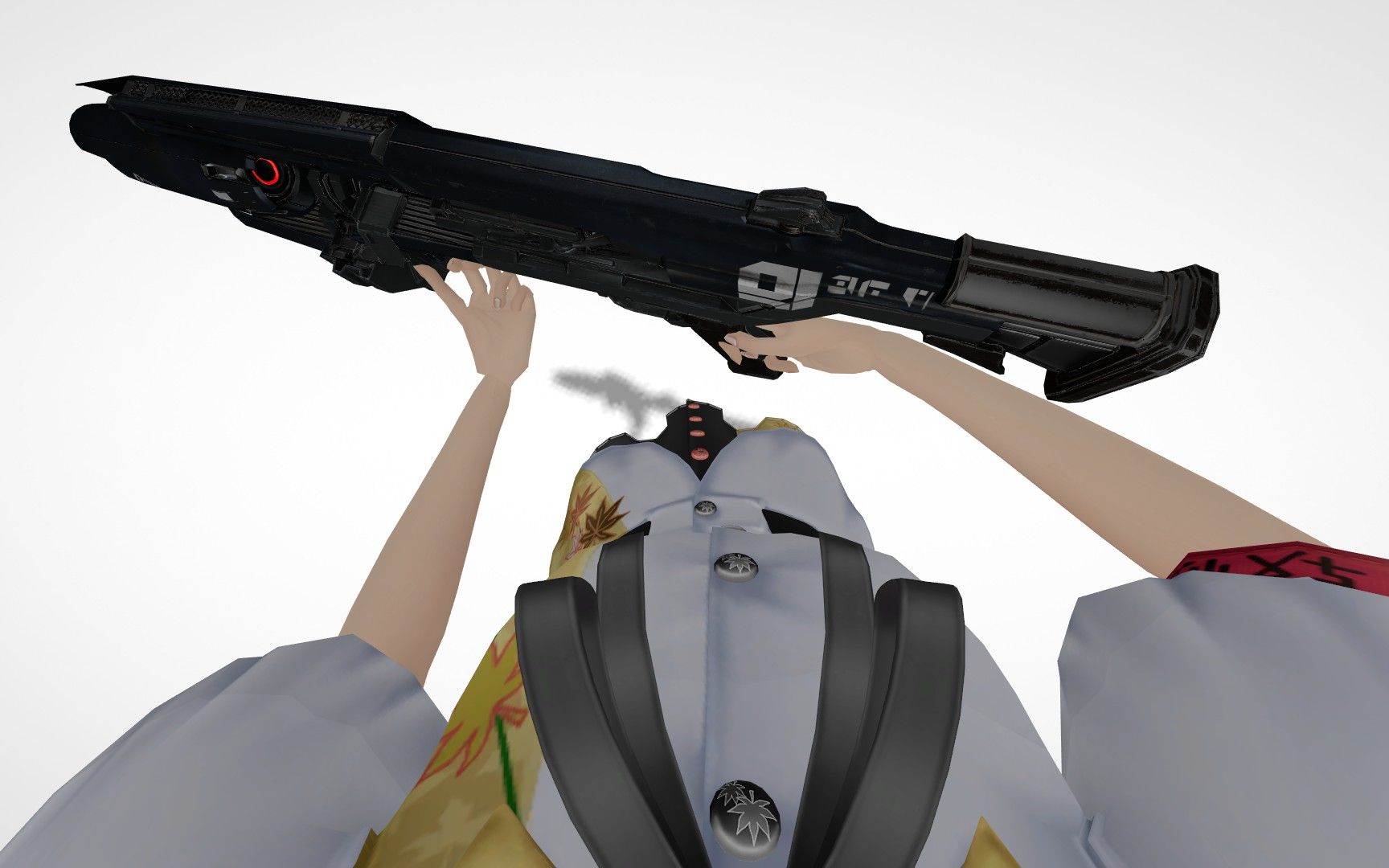 【GMOD】模组推荐:第三人称模型眼睛视角_GMOD_演示