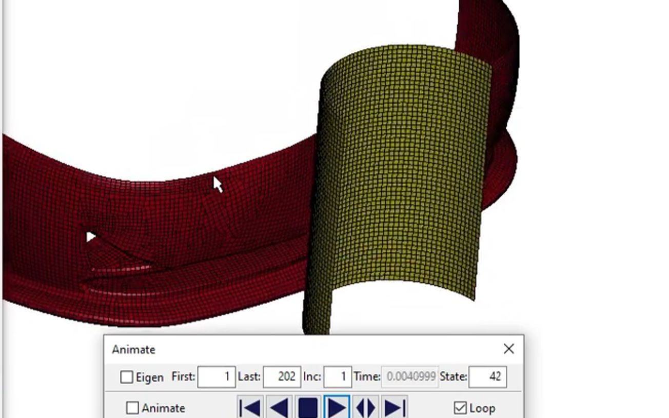 基于Ansys LS-DYNA的汽车保险杠碰撞分析