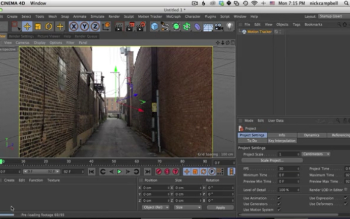 91.C4D-R16的新功能-三维运动跟踪-瀚森拓科技