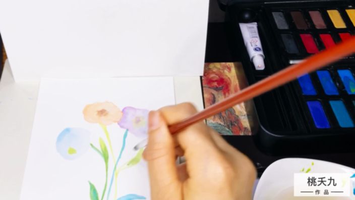 简单易画的水彩画,适合初学者和儿童绘画,拿起笔试试吧!