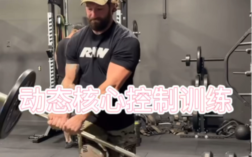 动态核心稳定性控制训练