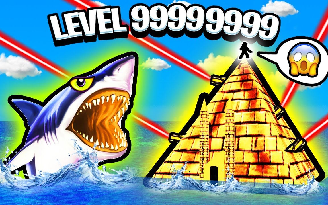 Roblox造船模拟器:木筏求生我造了一个金字塔!小飞象解说