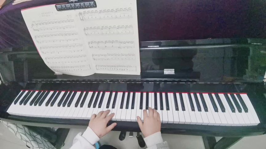 #琴童打卡 849节拍器加速到88,连续三次手快抽筋了