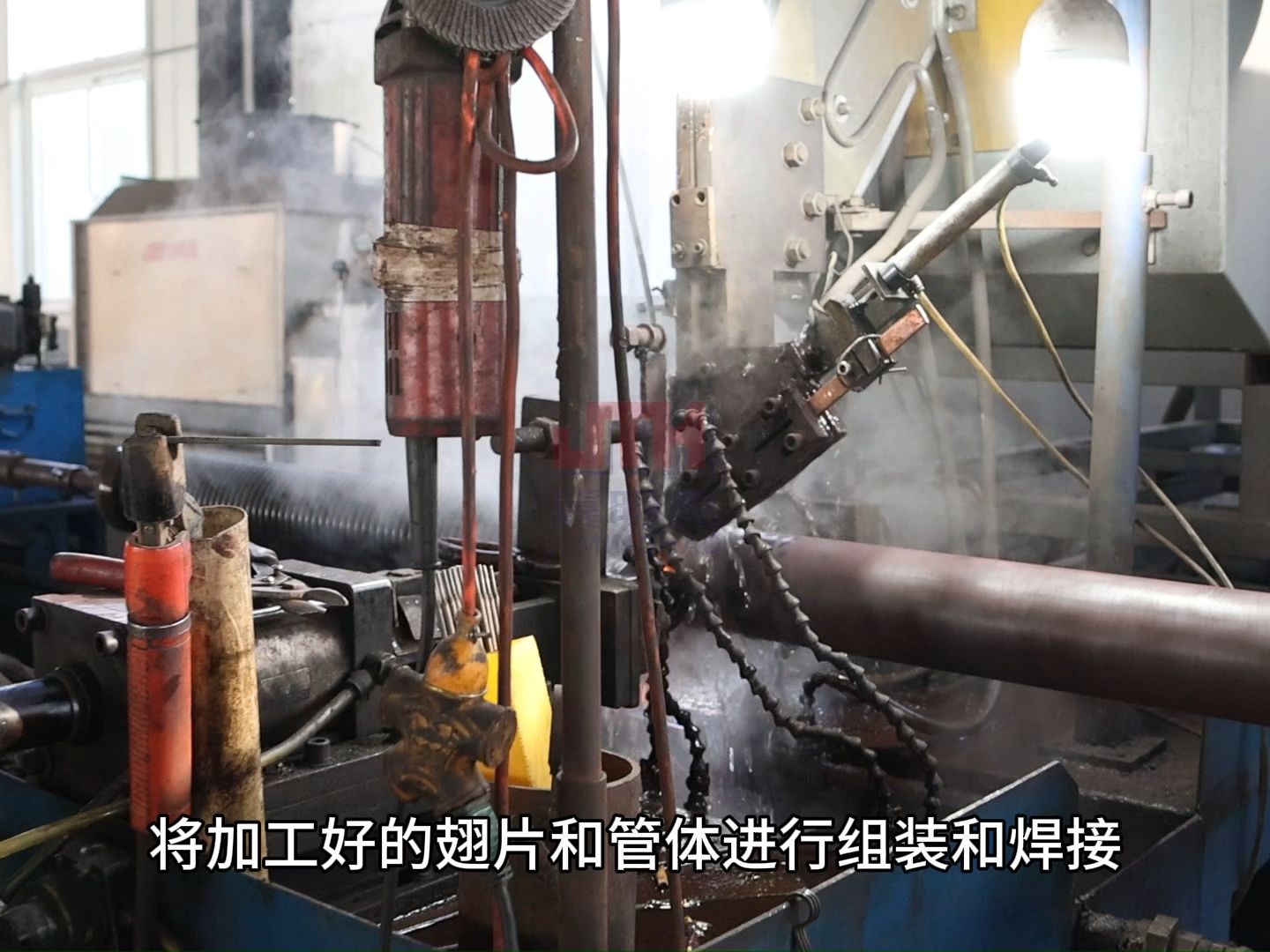 翅片管散热器的生产工艺