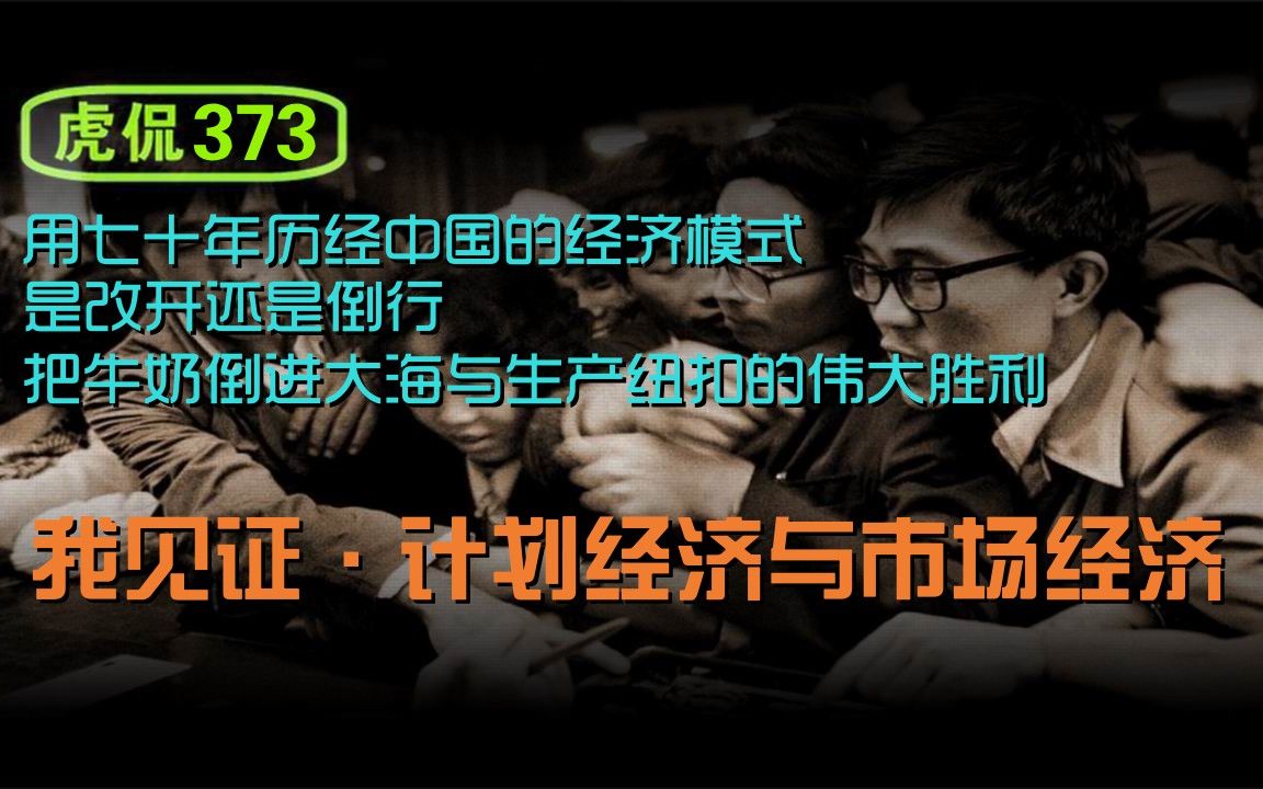 虎侃 373 我见证·计划经济与市场经济