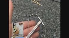 危险“牙签弩”轻松穿透A4纸