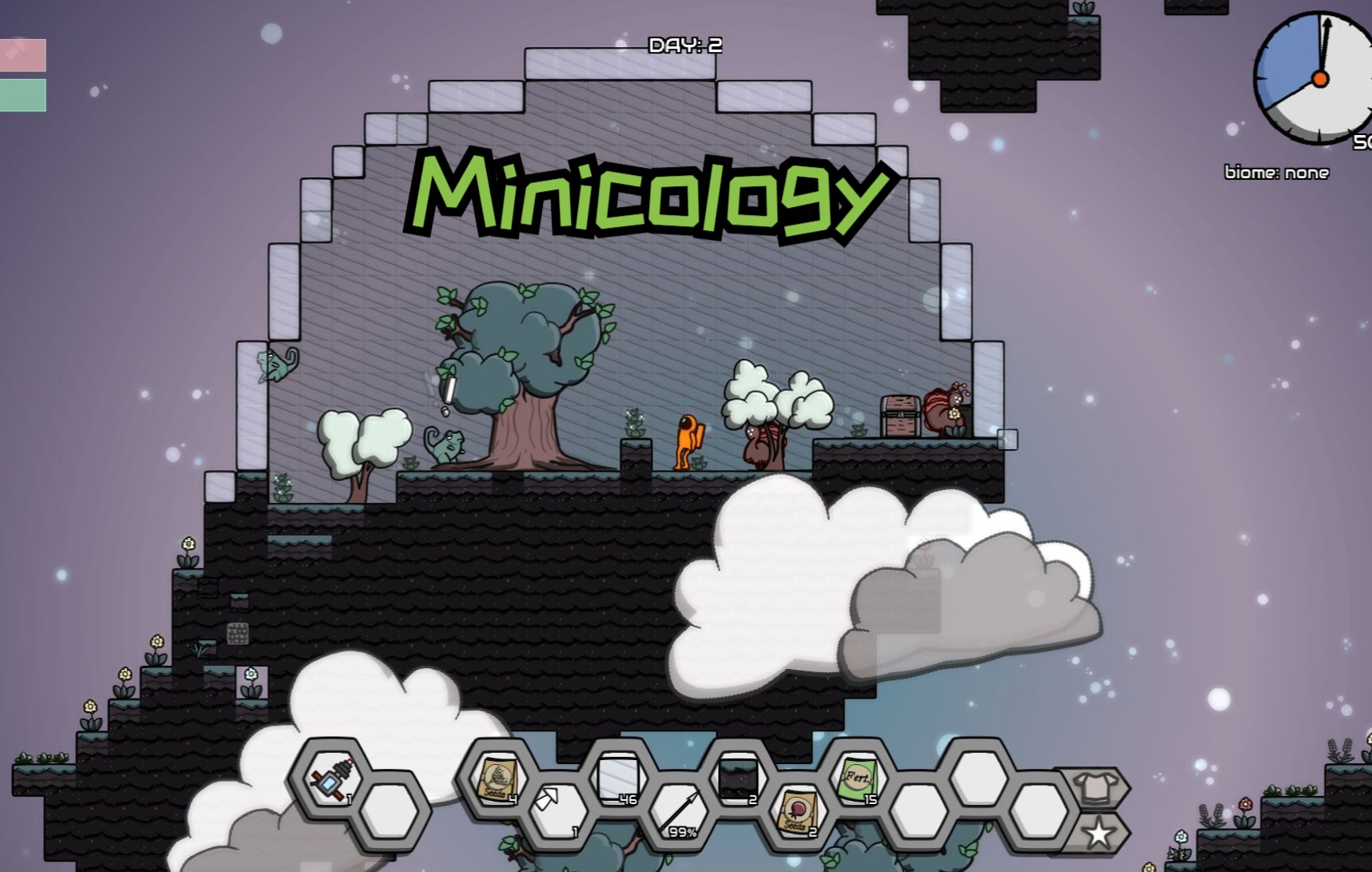 救命~居然有点可爱!生存建造种田沙盒新游《微型生态学》预计2022...