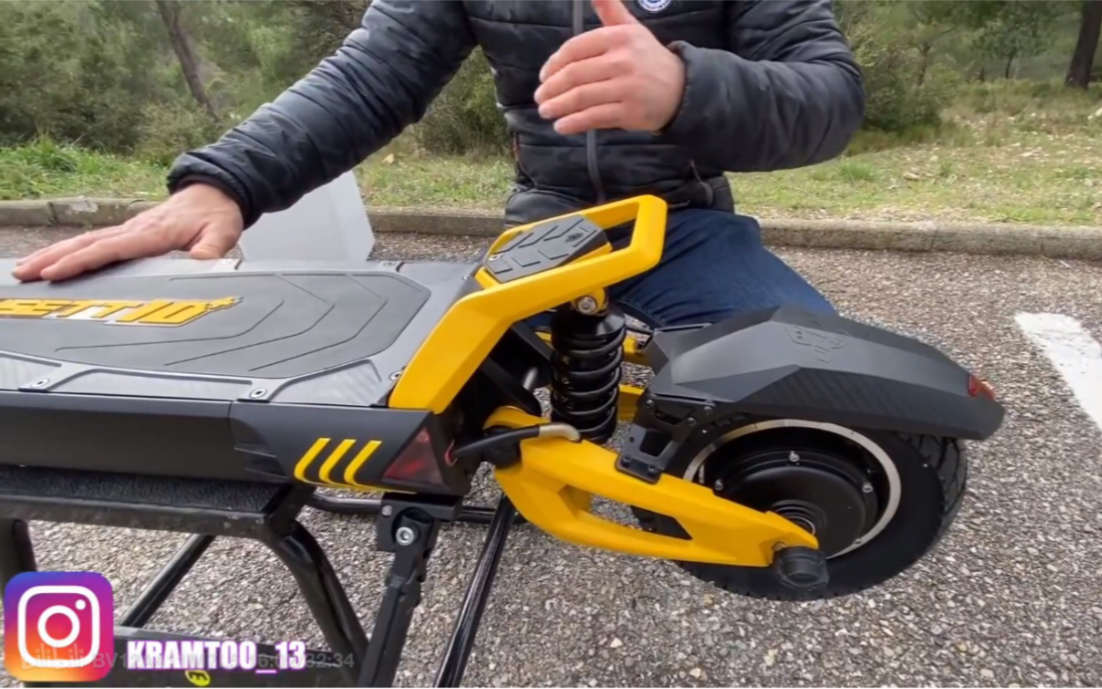 VSETT10+La Nouvelle 10x!超级电动小车!电动滑板车2021!