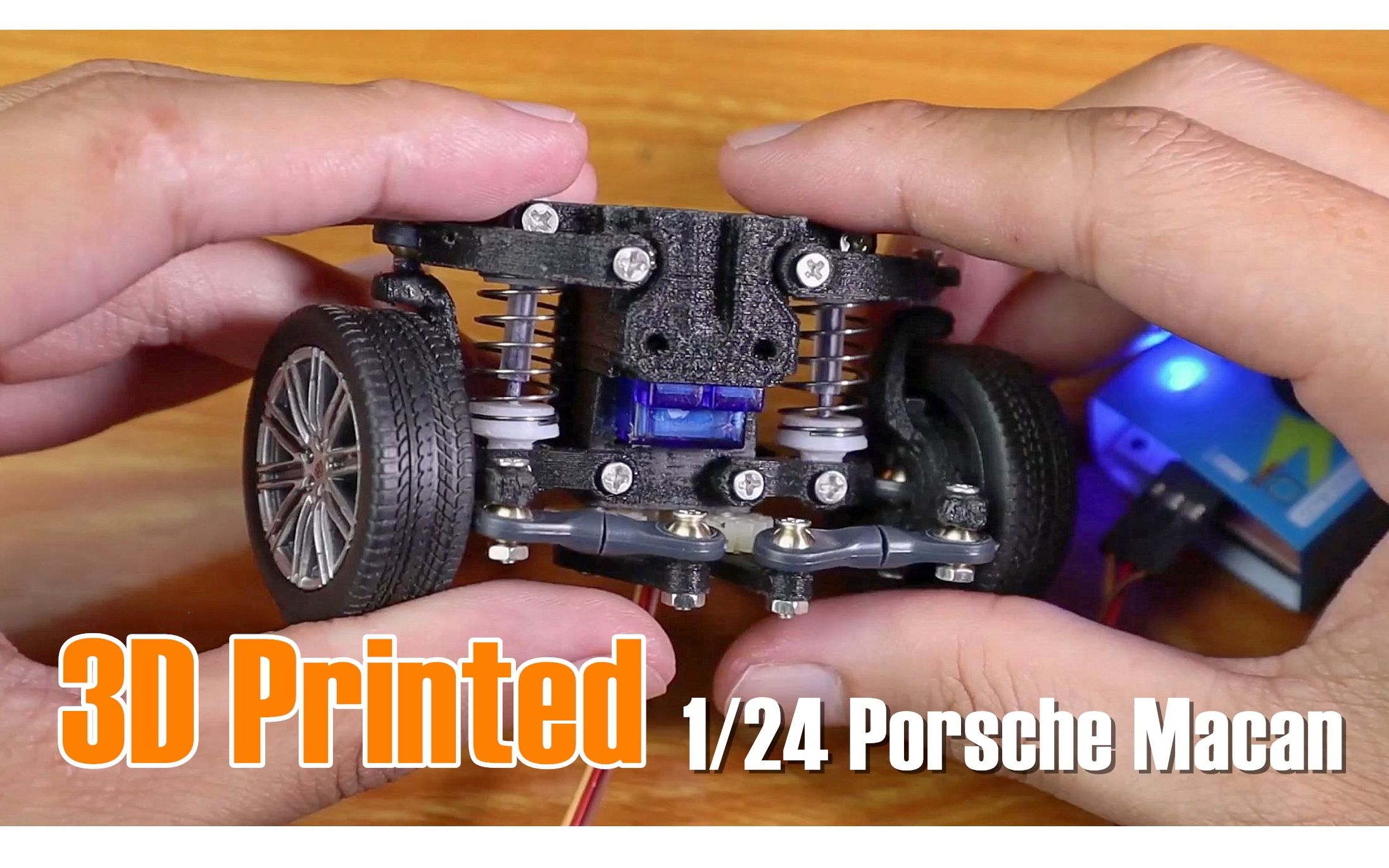 【The H Lab/合辑】DIY·3D打印静改动1/24保时捷卡宴RC车模