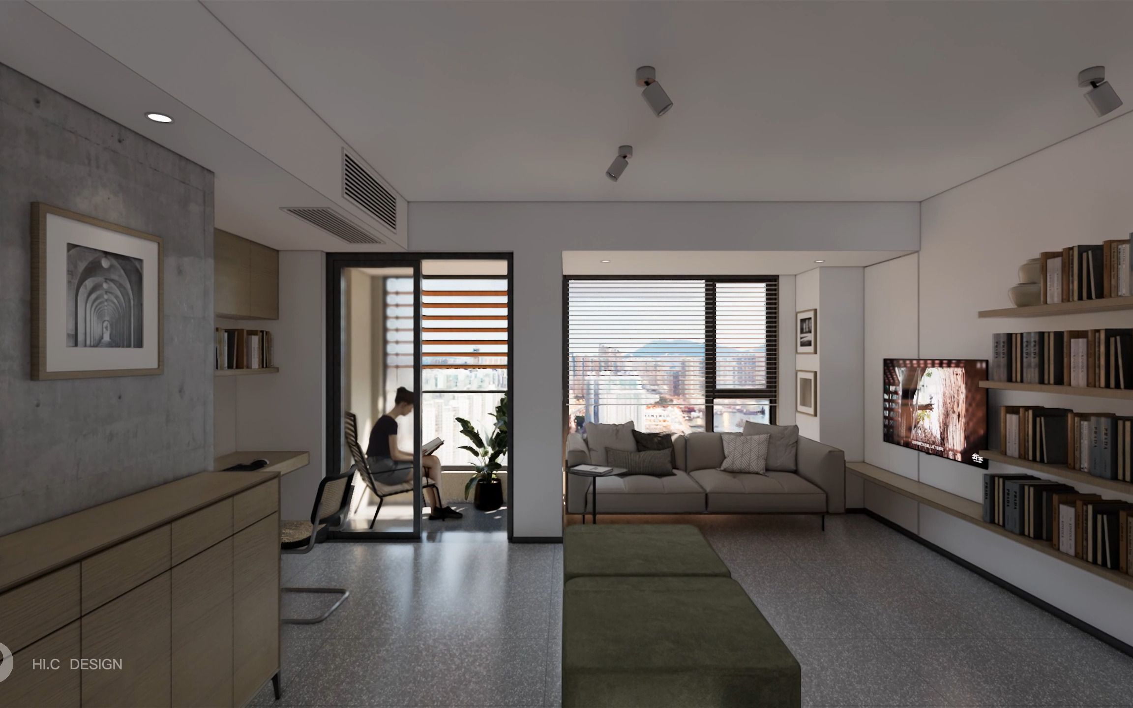 室内SU设计模型+Enscape漫游